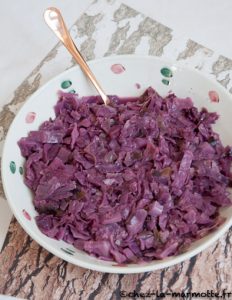 Chou rouge à la polonaise – Marmotte cuisine… veggie