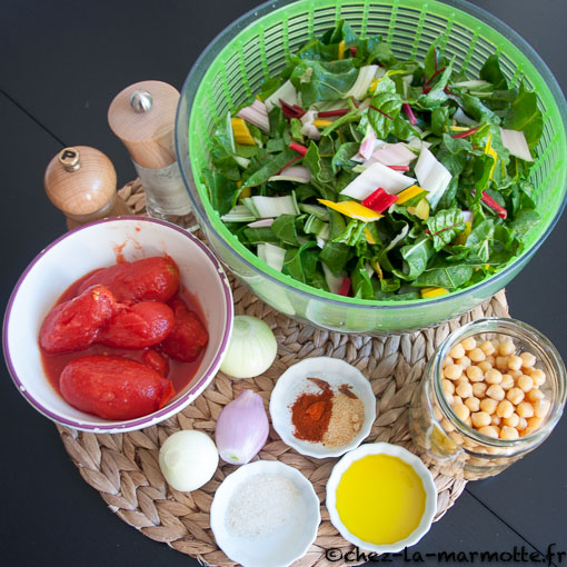 Blettes mijotées à la tomate (Recette Cook Expert de Magimix ...