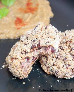 Galettes de haricots rouges et purée d’aubergine (Des légumineuses dans ...