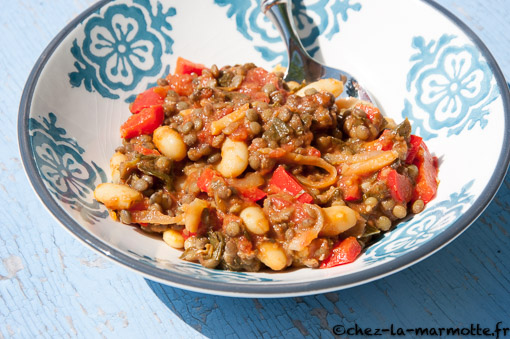 Haricots blancs et lentilles à la marocaine – Marmotte cuisine ...