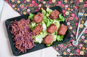 Boulettes de betterave et haricots rouges – Marmotte cuisine… dilettante